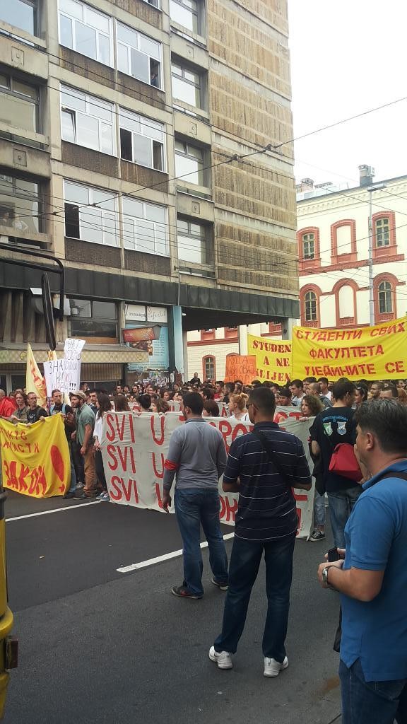 Studentske demonstracije 15. oktobra - Princip.Info | Princip.Info
