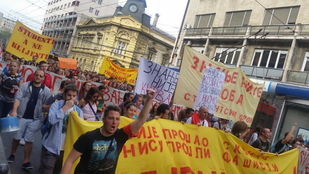 Studentske demonstracije 15. oktobra - Princip.Info | Princip.Info